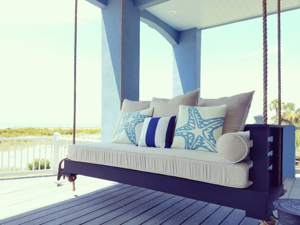 The Sullivan's Island Swing Bed | Lowcountry Swing Beds