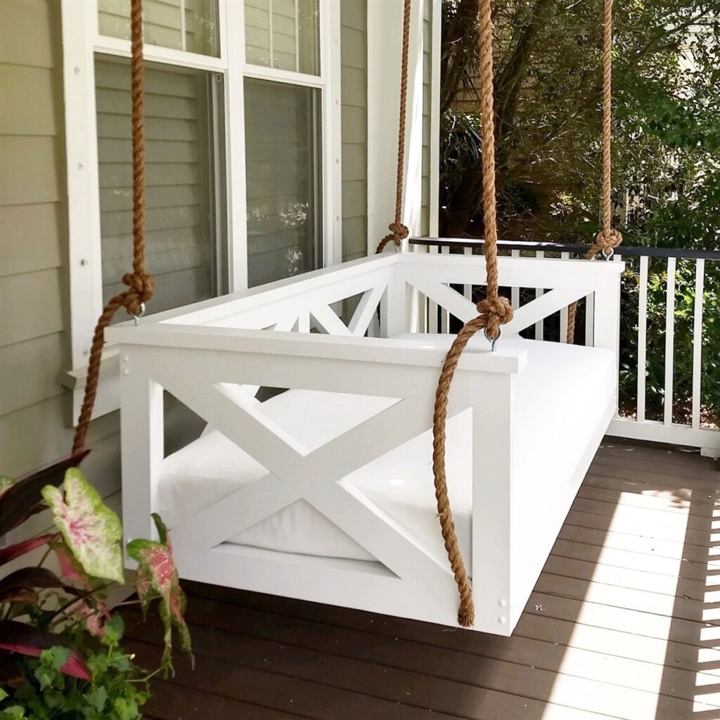 The Windermere Swing Bed | Lowcountry Swing Beds