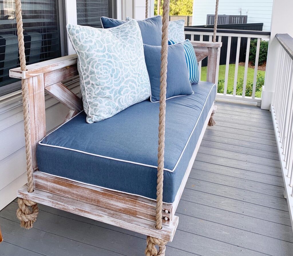1" Poly Rope Package (Offered in Black & Manila) | Lowcountry Swing Beds